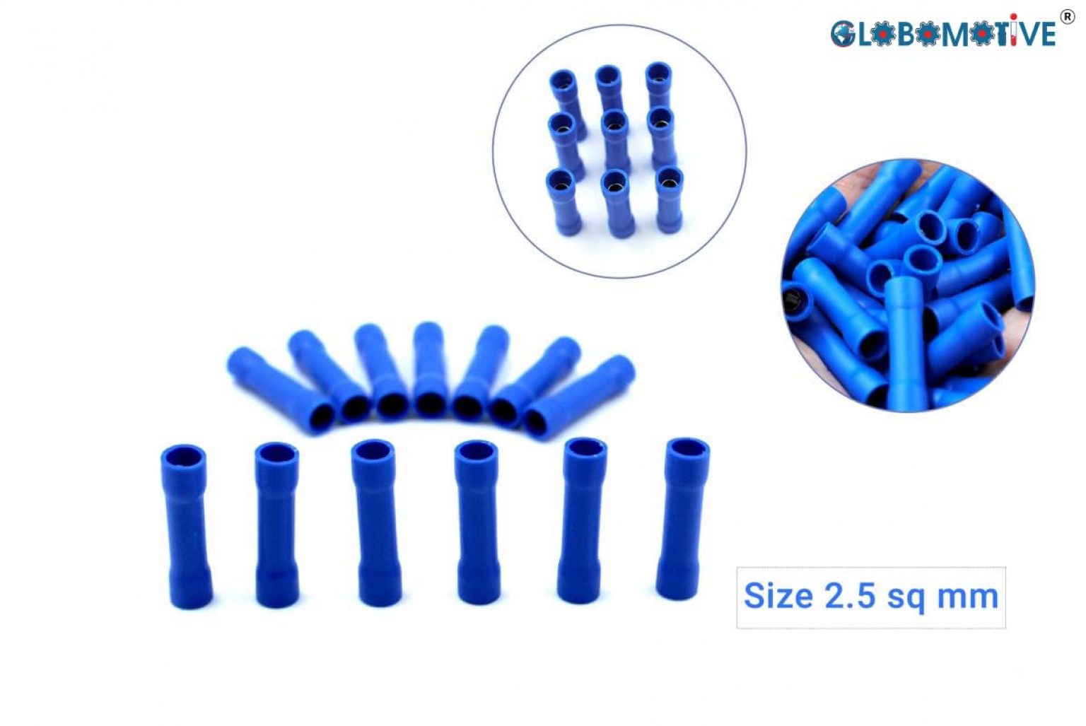 PVC Fully Insulated Crimp Terminals (Pack of 100 pcs) – Globomotive Shop
