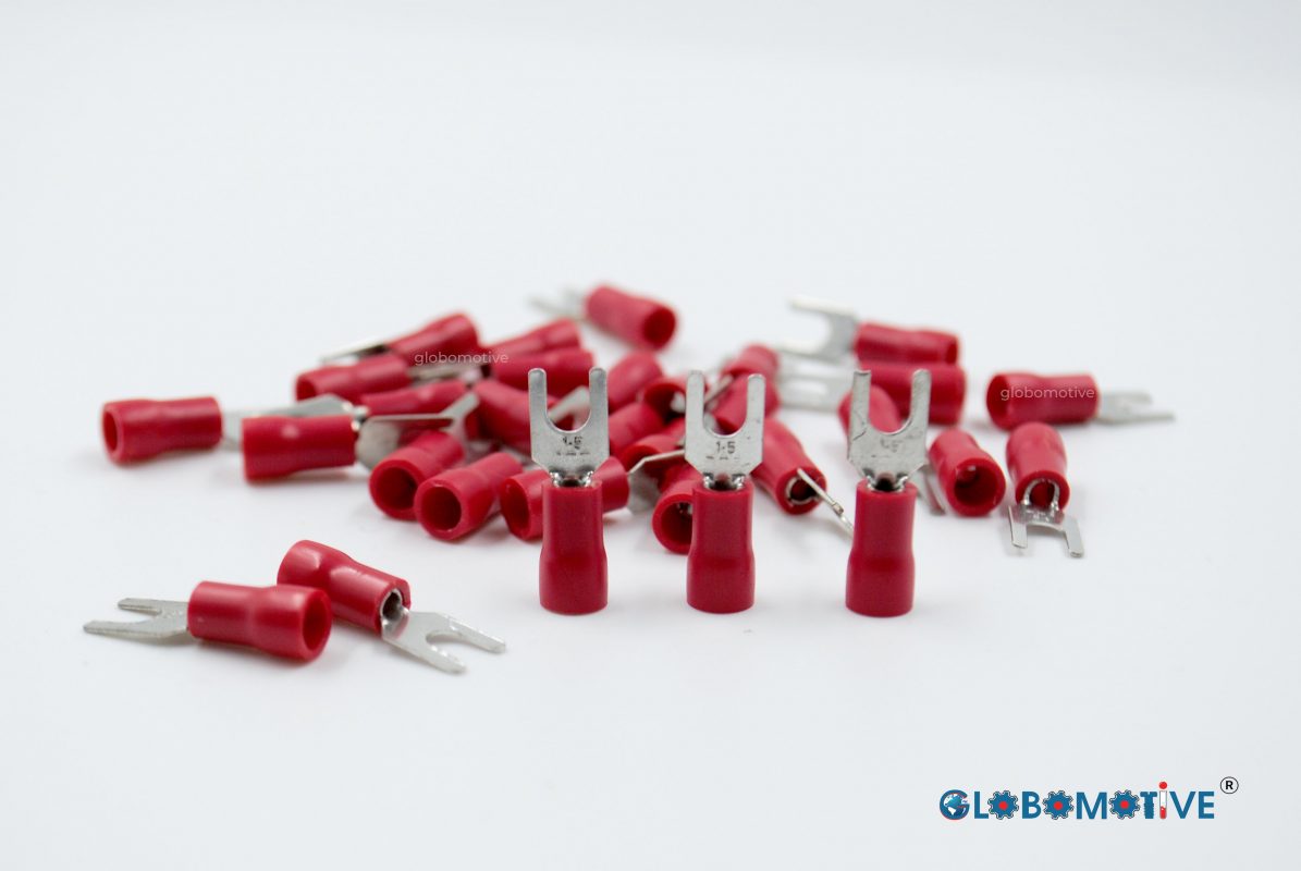 Insulated Fork Spade U-Type Terminals - Globomotive