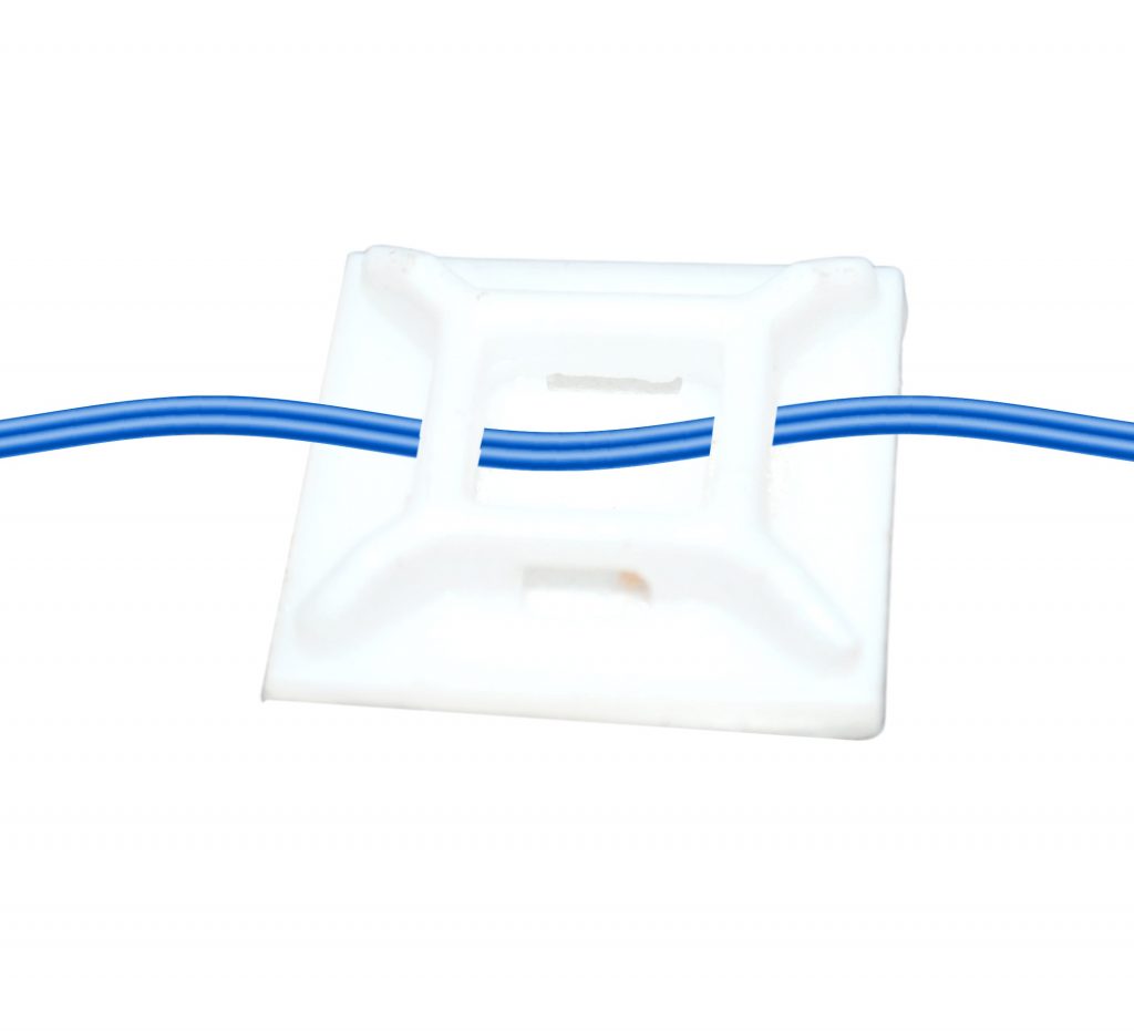 Cable Tie Mount Self Adhesive (Pack of 100 Pcs) – Globomotive Shop