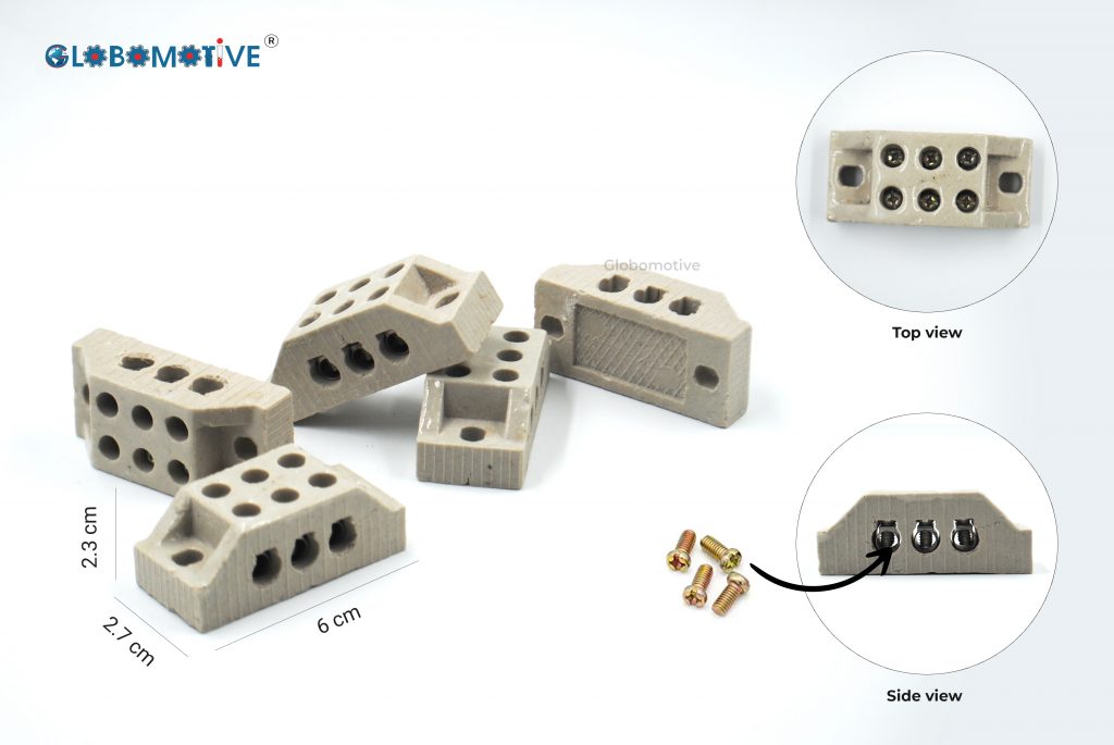 Ceramic Connectors ( Pack of 4 Pcs) – Globomotive Shop