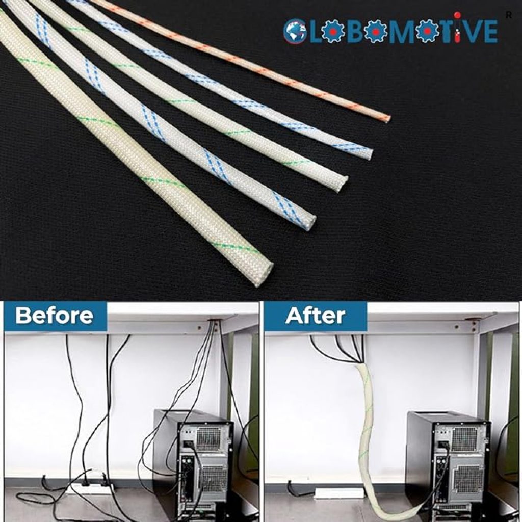 Fiberglass Insulation Wire Sleeve (5 Meter – 1 Meter Each ...